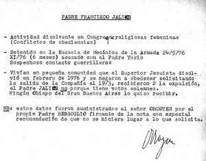 The Pope and the Dirty War – David Sheinin Examines the Evidence – The ...